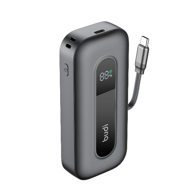 budi - 10000mAh Power Bank PD 22.5w Retractable Cable – Budi